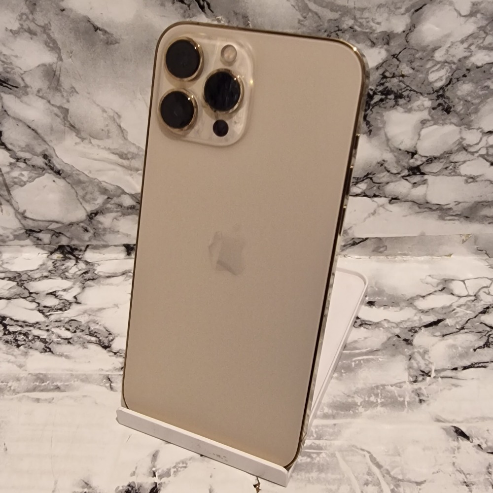 Apple iPhone 13 Pro Max - 128GB - Unlocked - 100% Batt Health - Gold ...